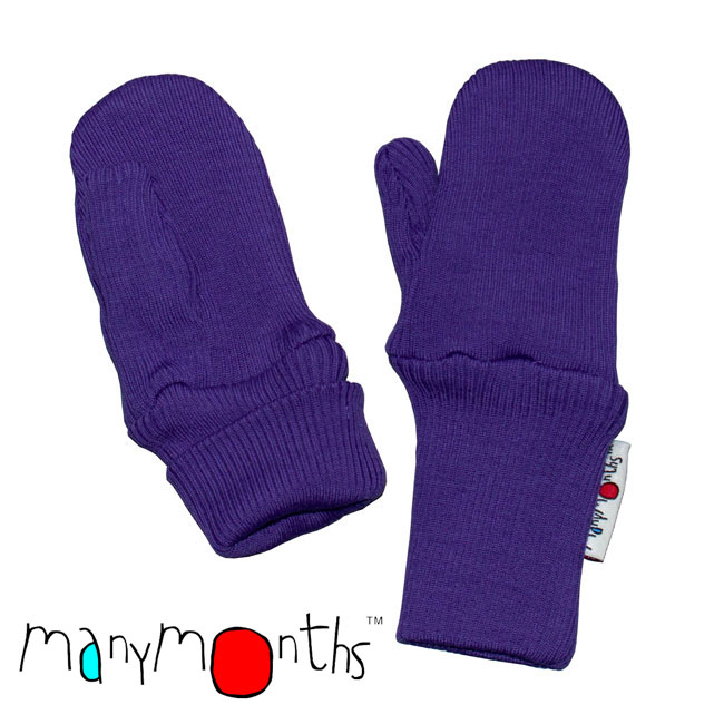 ManyMonths Natural Woollies Long Cuff Mittens - MaMidea