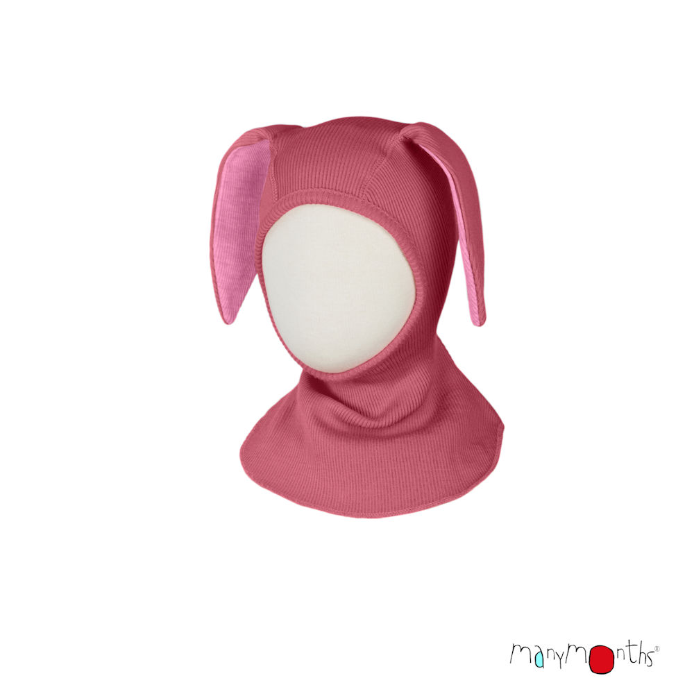 ManyMonths Natural Woollies Elephant Hood with Bunny Ears UNiQUE - MaMidea