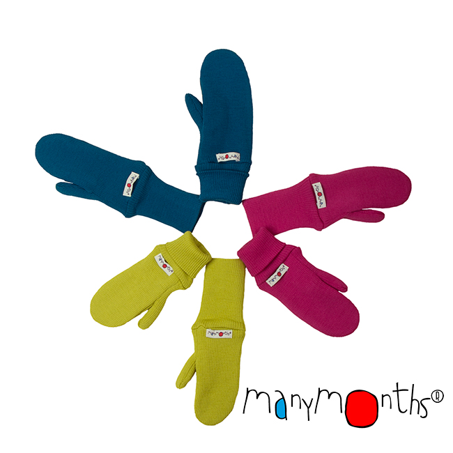 ManyMonths Natural Woollies Long Cuff Mittens - MaMidea